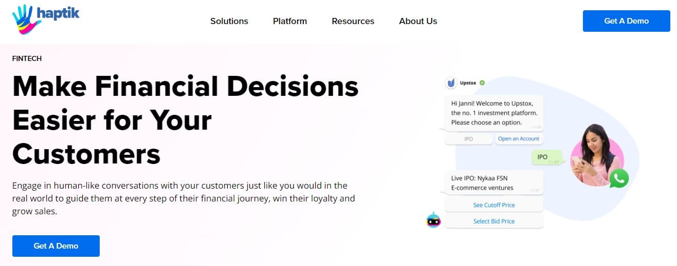 Top 17 AI Chatbots for Banking & Financial Services - omnimind.ai